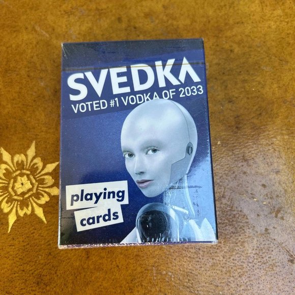 Games | New Sealed Svedka Vodka Playing Cards | Poshmark